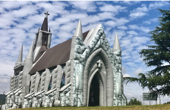 Inflatable Church @ Light Square, Adelaide 14/2/2024 - Hi Fi Way